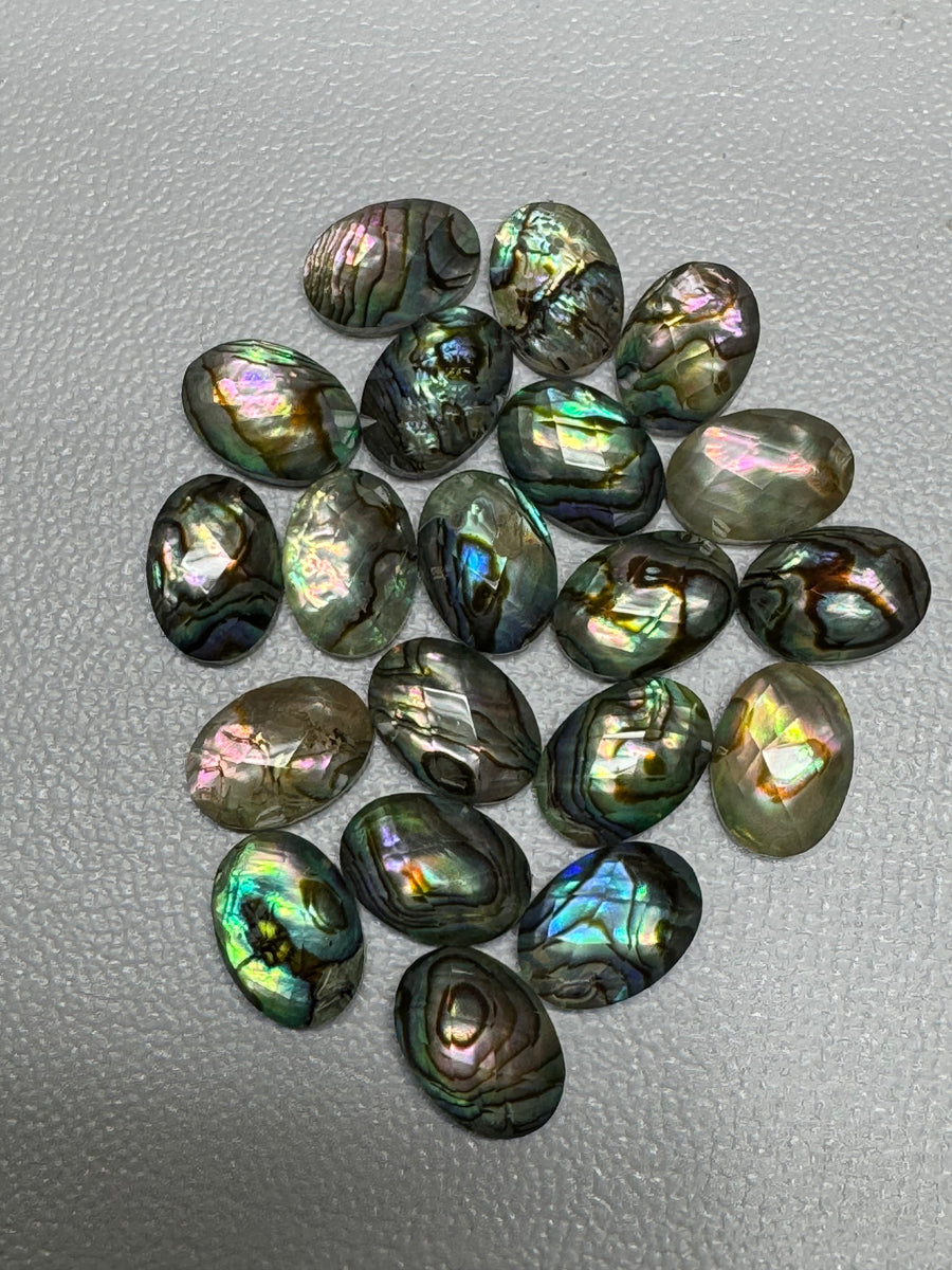 Abalone DOUBLET Quartz 10x14 Oval Checker – Gemworldonline